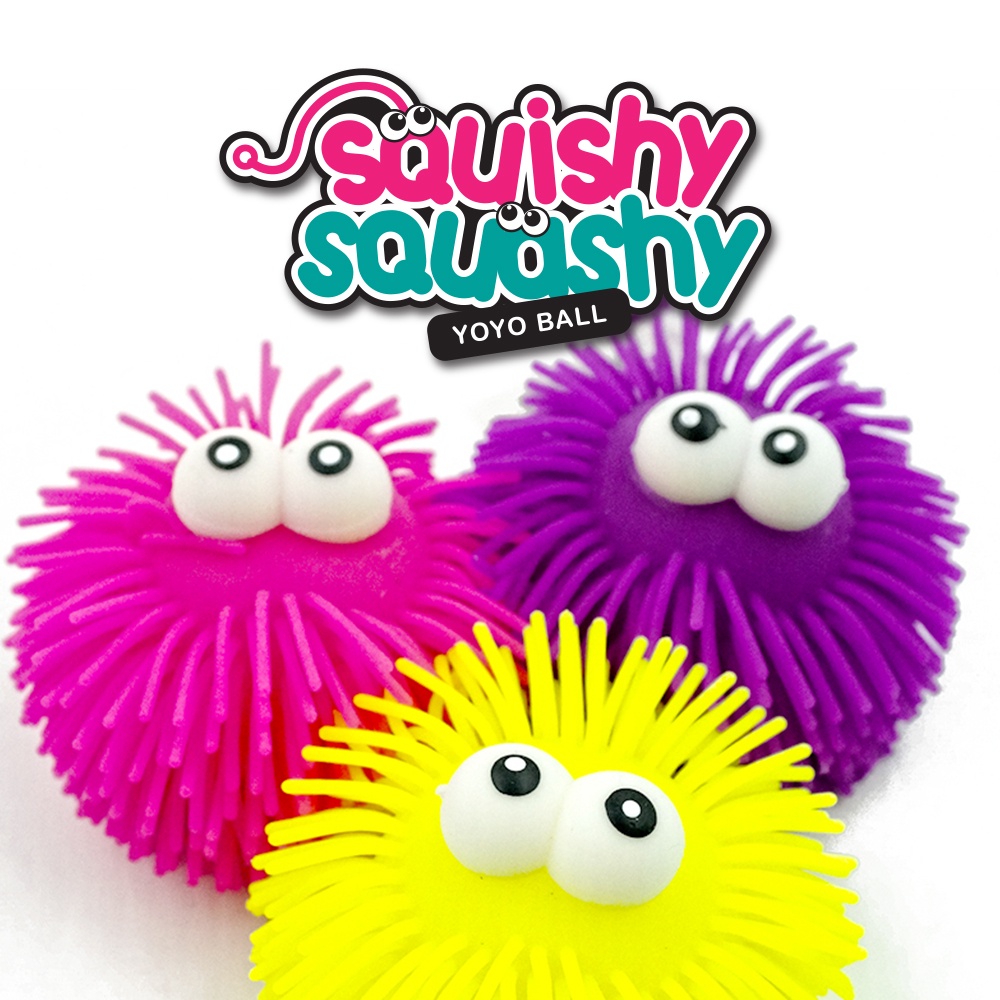 [SQUISHY SQUASHY] YOYO BALL with Light (Random Colour) | Shopee Malaysia