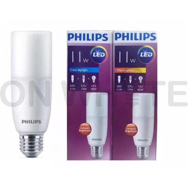 PHILIPS EYE COMFORT [5.5W/7.5W/9.5W/11W] [ E14 / E27 / PLC G24 ] LED STICK BULB READY STOCK ...