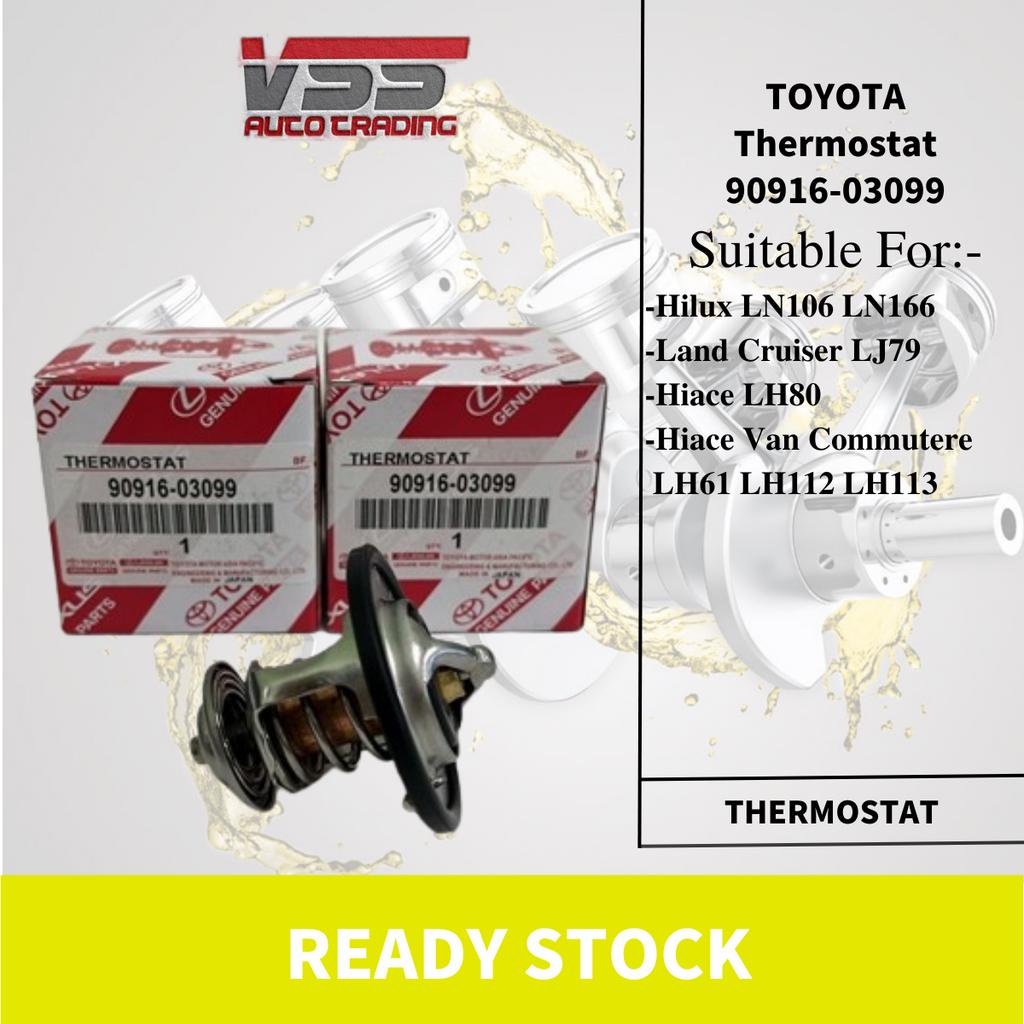 TOYOTA Thermostat For Hilux LN106 LN166 Land Cruiser LJ79 Hiace LH80 ...