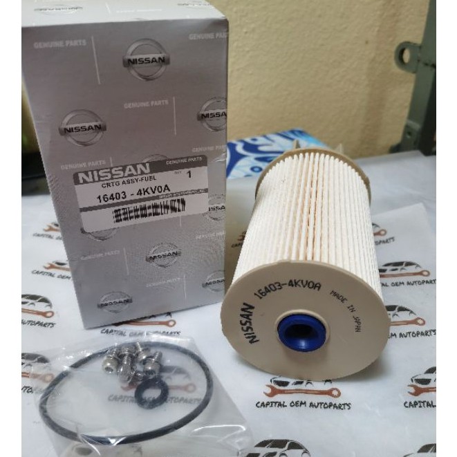 NISSAN Fuel DIESEL FILTER 16403-4KV0A Navara new D23 NP300 | Shopee ...