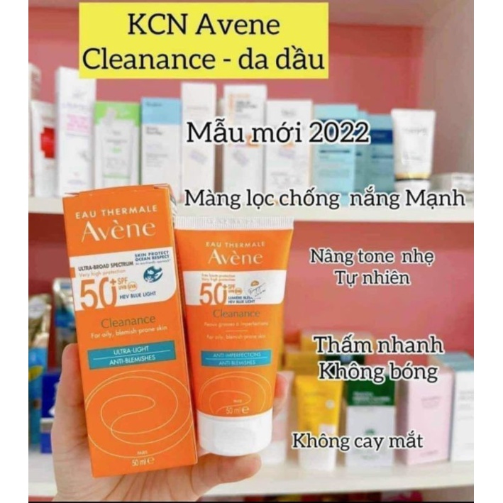 [New Model 2022, French Product] Avene Cleanance spf 50 + Blue Light ...