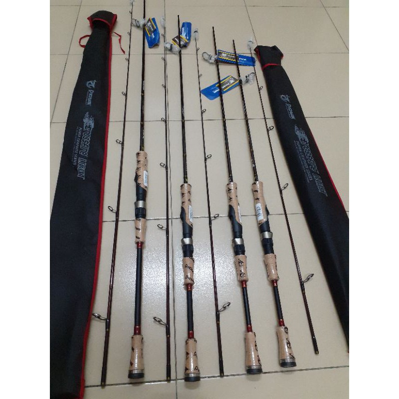 Pioneer Crossfire Ultra Light Spinning Rod | Shopee Malaysia