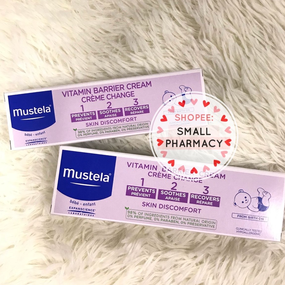 Mustela Vitamin Barrier Cream (50ml / 100ml) | Shopee Malaysia