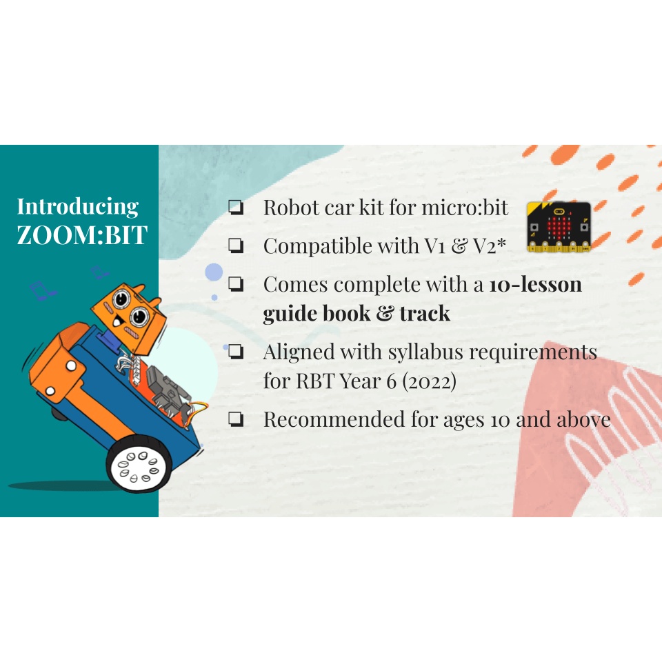 zoom: bit robot car for micro bit (without micro :bit) | Shopee Malaysia