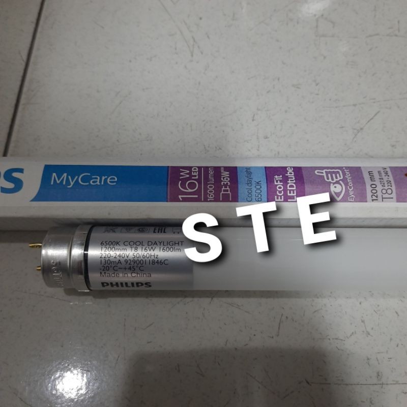 Philips T8 16w 1200mm Ecofit Philips Led Tube TL Light | Shopee Malaysia