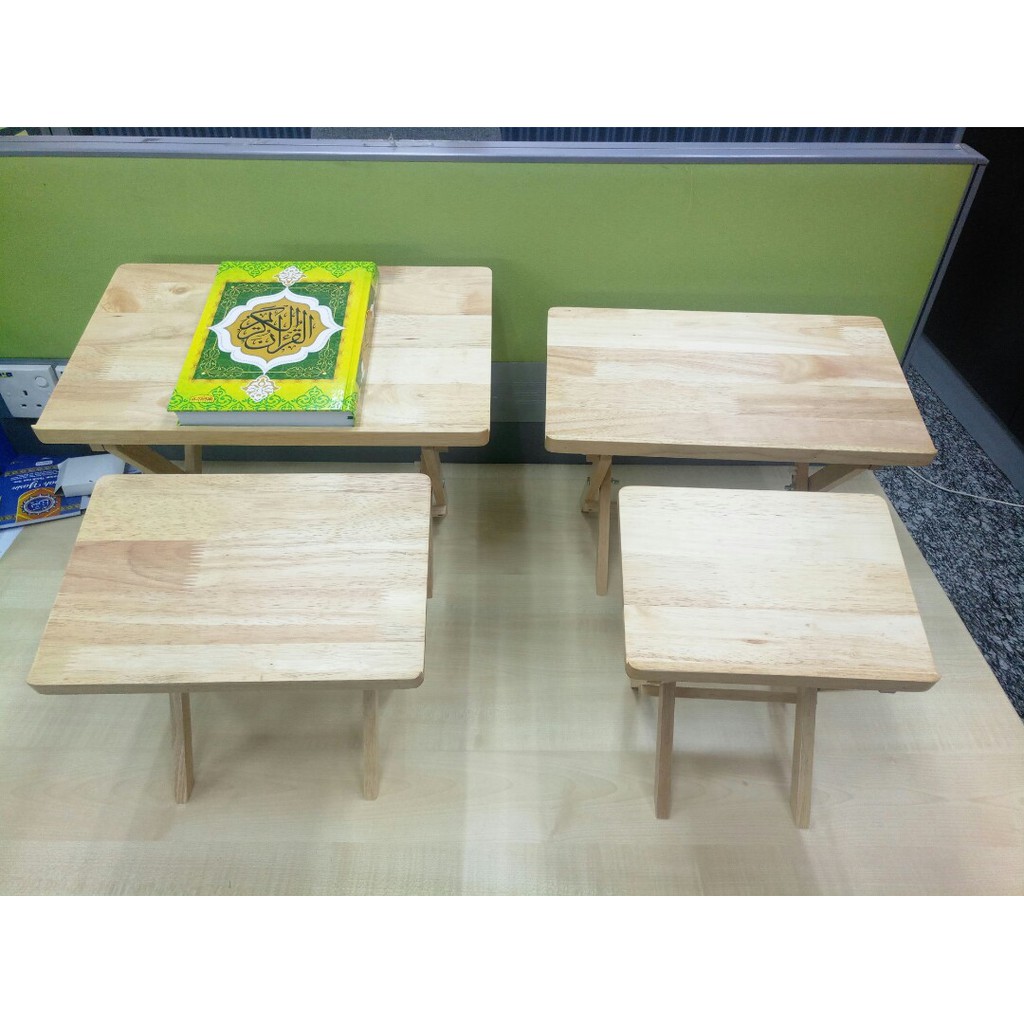 REHAL MEJA PLASTIK REHAL MEJA KAYU BORONG REHAL LIPAT AL QURAN IQRA ...