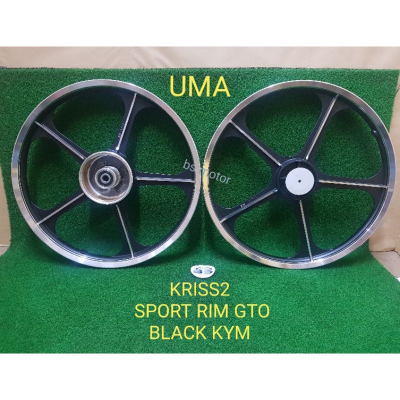 MODENAS KRISS FI Sport Rim Gto Black KAYAMA | Shopee Malaysia