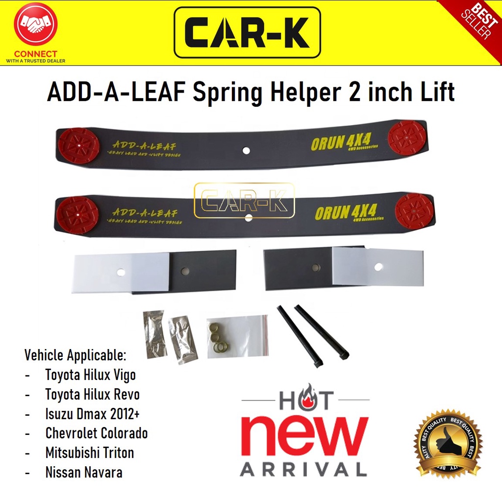 Leaf Spring Helper Skyjacker Heavy Duty Add-A-Leaf Rear R372, Offroad ...
