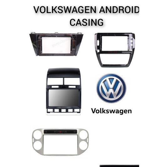 VOLKSWAGEN ANDROID CASING JETTA POLO PASSAT TOUAREG MK6 MK7 GTI BEETLE ...