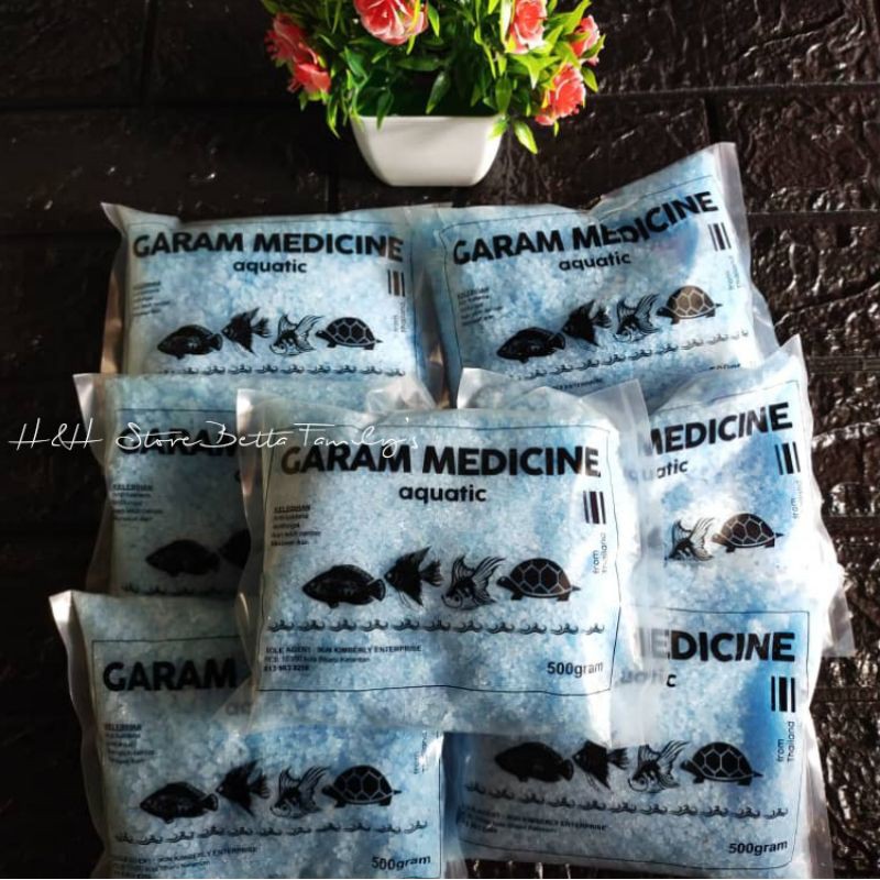 Ubat Ikan Garam Biru💥🔥Garam Biru Ikan Laga🔥 utk Ikan Laga 500g from ...