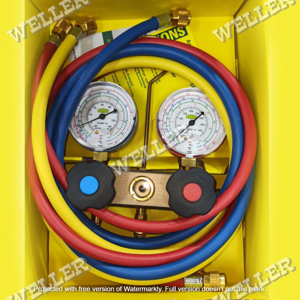 [DANFOSS] Refco 9884898 BM2-6-DS-R22 Manifold Set C/W 60" Hose | Shopee Malaysia