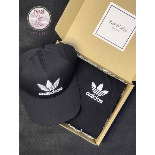 🎁READY STOCK🎁GIFT BOX TERMURAH CAP🎁SET ADIDAS SURPRISE GIFT BIRTHDAY ...