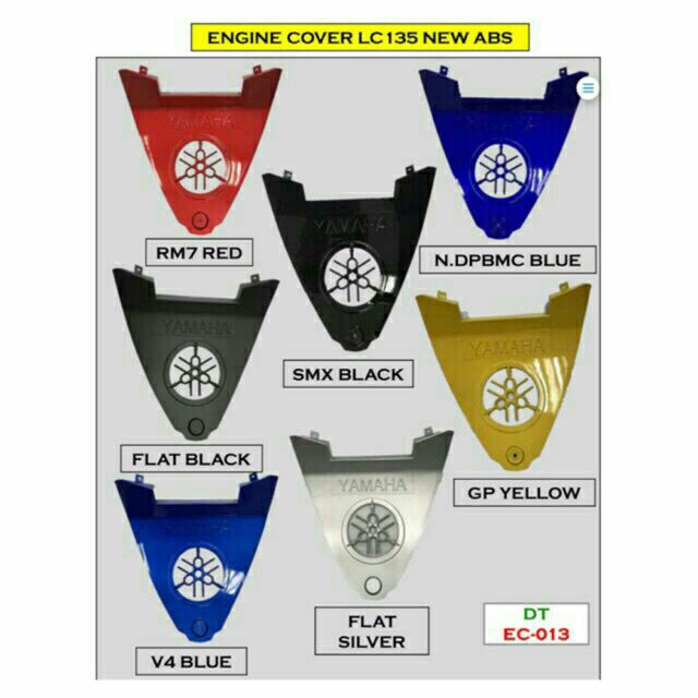 NEW MATTE COLOR 🔥 LC135 NEW V2 V3 V4 V5 V6 ENGINE COVER | Shopee Malaysia