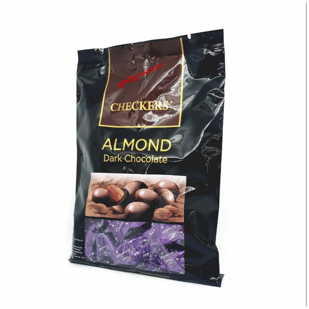 Checkers Almond Dark Chocolate 150g | Shopee Malaysia