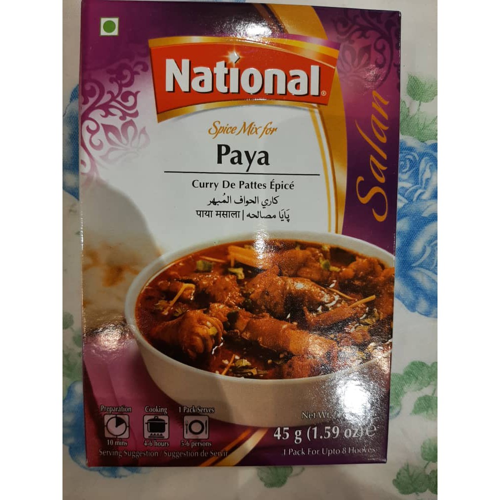 National Food-Paya 45g/Makanan Kebangsaan-Paya 45g | Shopee Malaysia