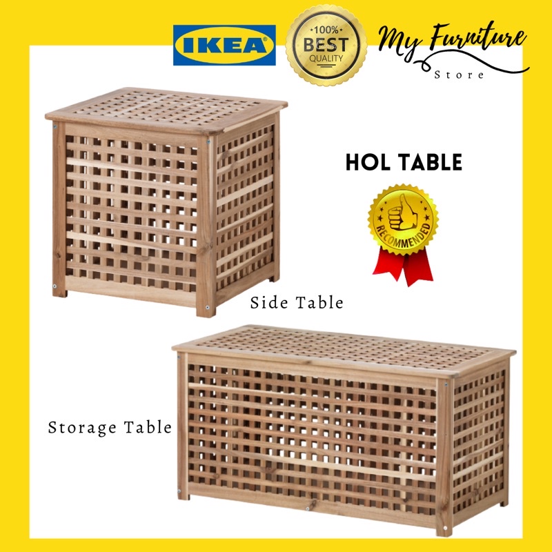IKEA HOL Side Table & Storage Table | Meja Sisi & Meja Simpanan IKEA ...