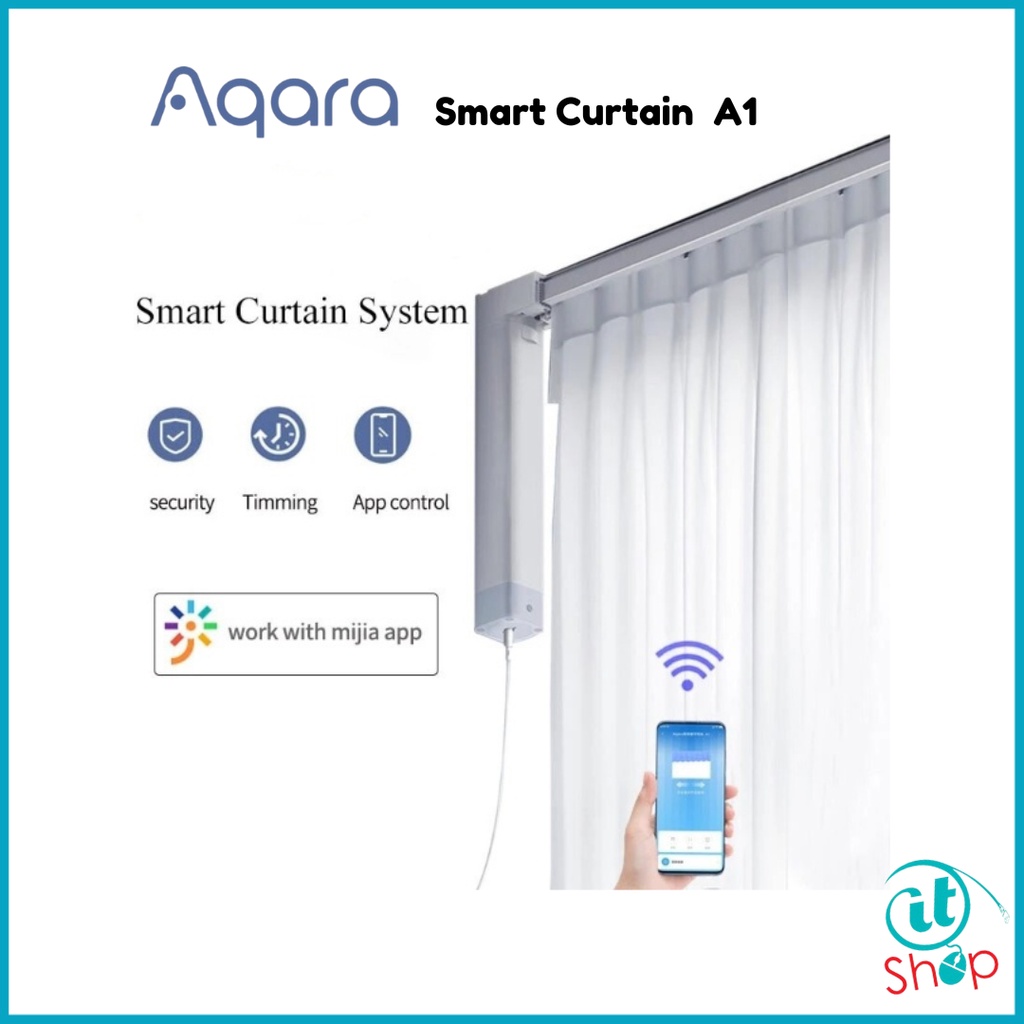 Aqara Smart Curtain Controller Motor A1(Wifi Version) | Shopee Malaysia
