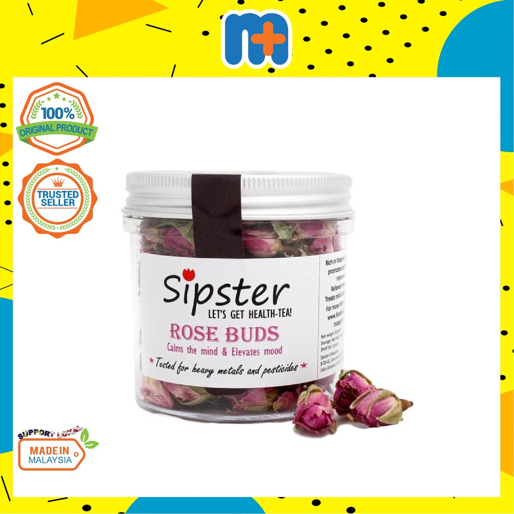 [MPLUS] SIPSTER Rose Buds Flower Tea | Shopee Malaysia
