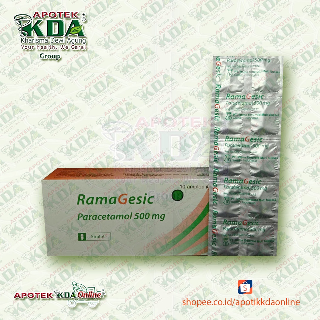 Ramagesic 500 MG | Demam AND PAIN MEDICINE | Shopee Malaysia