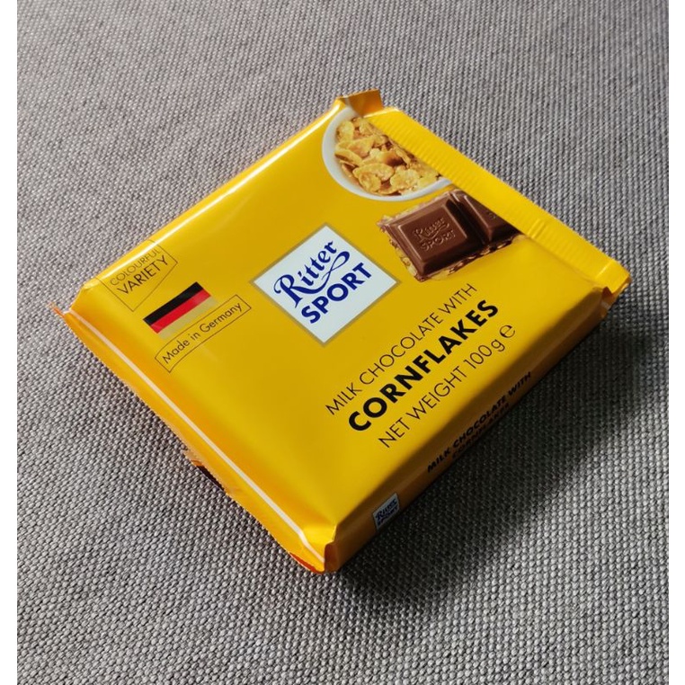 Ritter Sport Chocolate Assorted Flavour 100g Made in Germany Milk ...