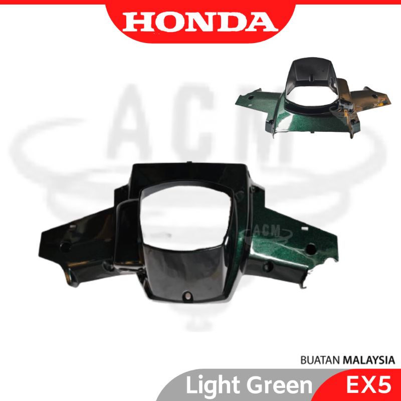 HONDA EX5 Dream HP Lower Handle Meter Cover - Grey Black Chili Red ...