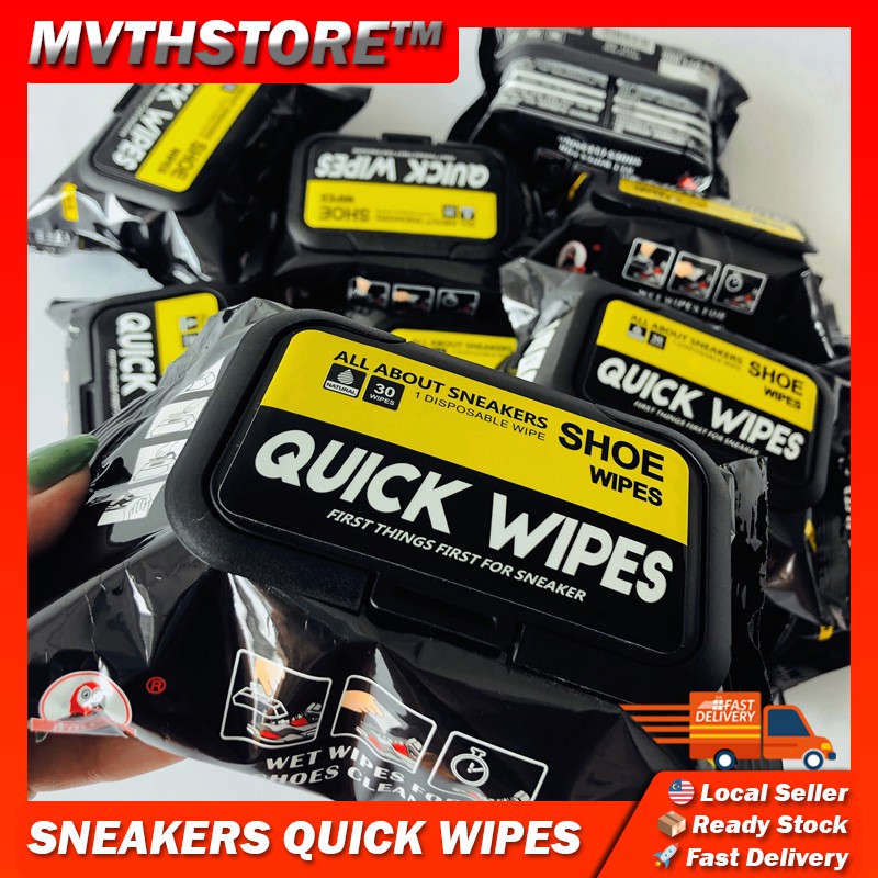 Shoe Cleaning Wet Tissue Quick Wipes Sneakers Care Shoes cleaning ...