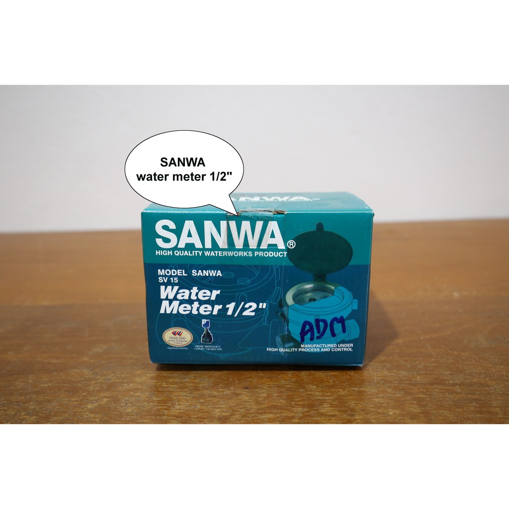 SANWA water meter 1/2 "Support | Shopee Malaysia