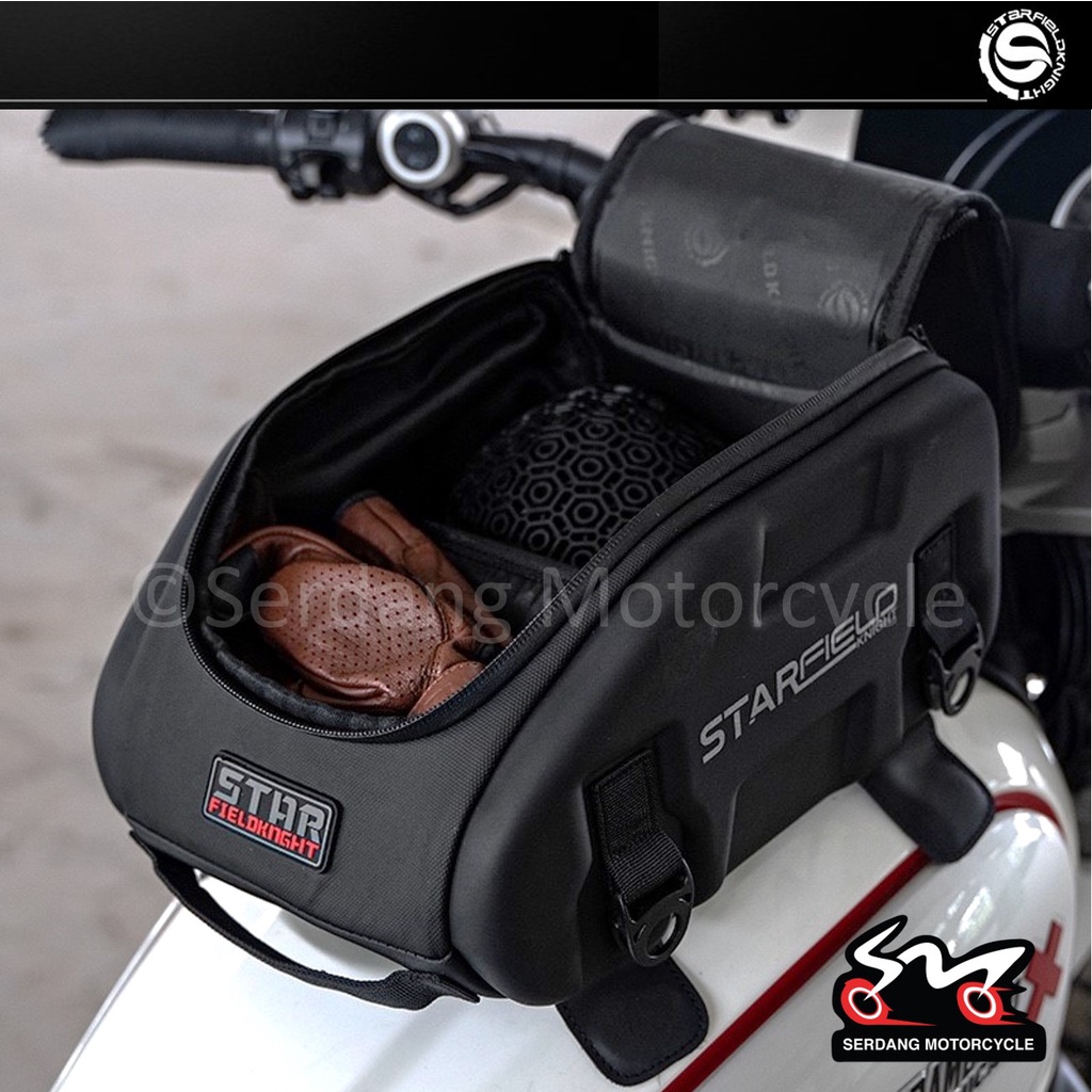 Star Field Knight SKB376 Tank Bag Tail Riding Motorcycle Rear Seat Beg ...
