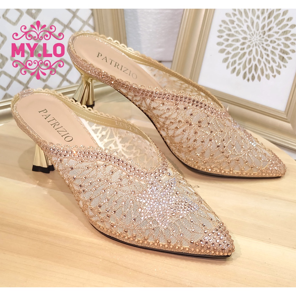 IMPORTED WOMEN'S WEDDING KEBAYA HEEL PARTY SANDALS | Shopee Malaysia