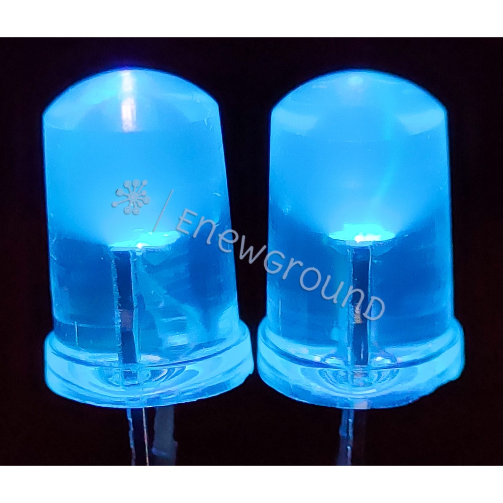 LED (super bright, 2 pin, 5 mm, short pin, 5 PCS/set, UV, white light ...