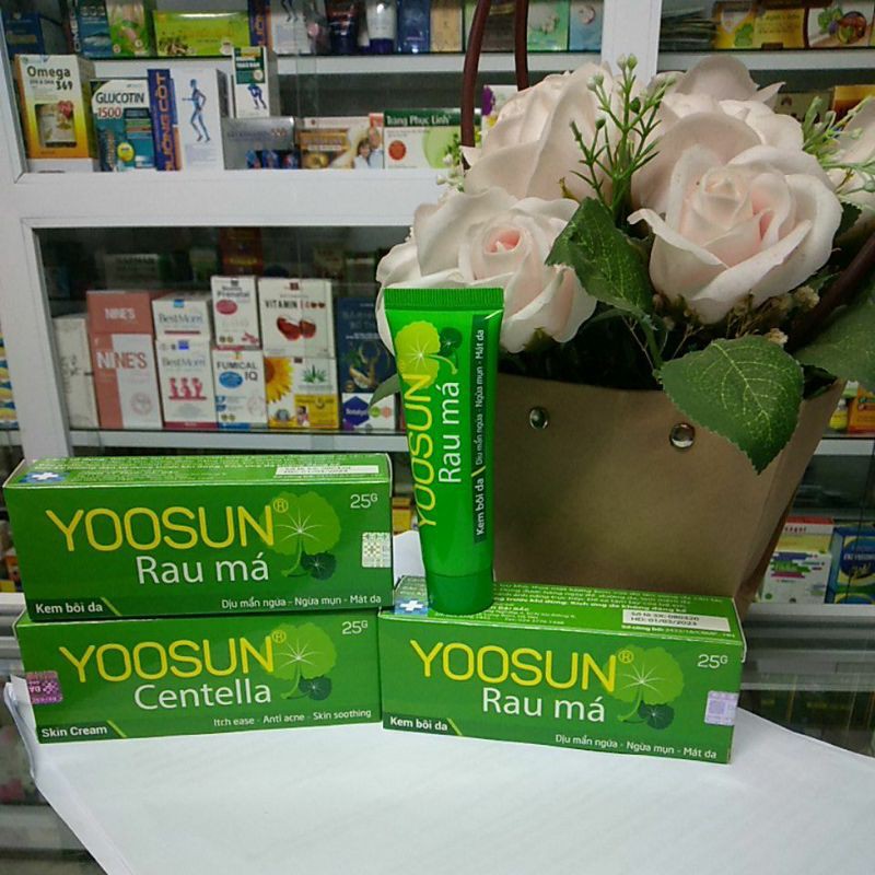 Yoosun Gotu kola (Tube/25g) - Soothes rashes and itching, prevents acne ...