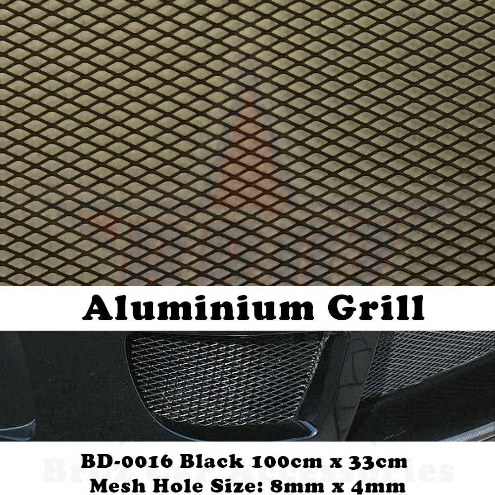 Aluminum Grill BD-0016 100cm x 33cm High Quality Anodized Painted ...