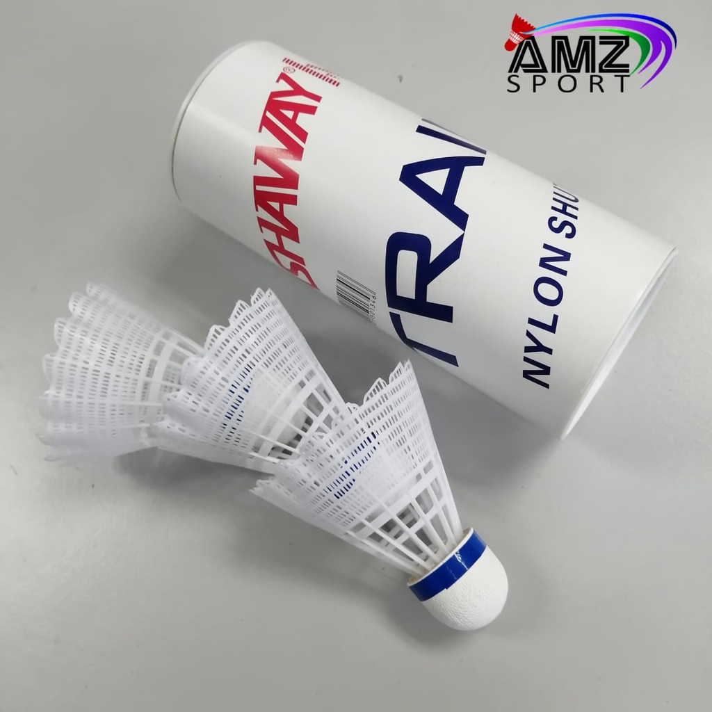 ASHAWAY Training Nylon SHUTTLECOCK NT-50 (3PCS) | Shopee Malaysia