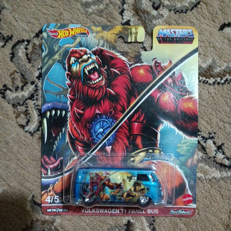 Hot Wheels Pop Culture Volkwagen T1 Panel Bus He Man Beastmaster ...