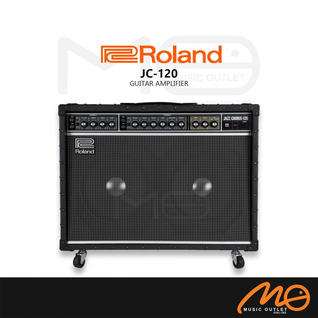 Roland JC-120 Jazz Chorus 120 - Watt Stereo Electric Guitar Amplifier ...