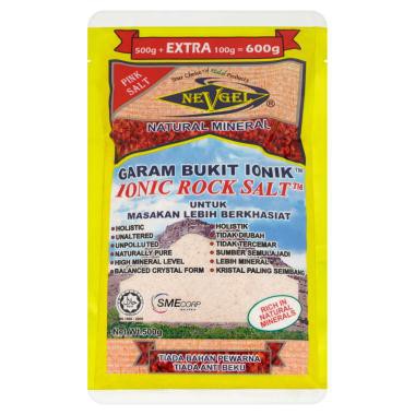 [Ready Stock] Nevgel Salt 500g + EXTRA 100g (Himalayan Pink Salt ...