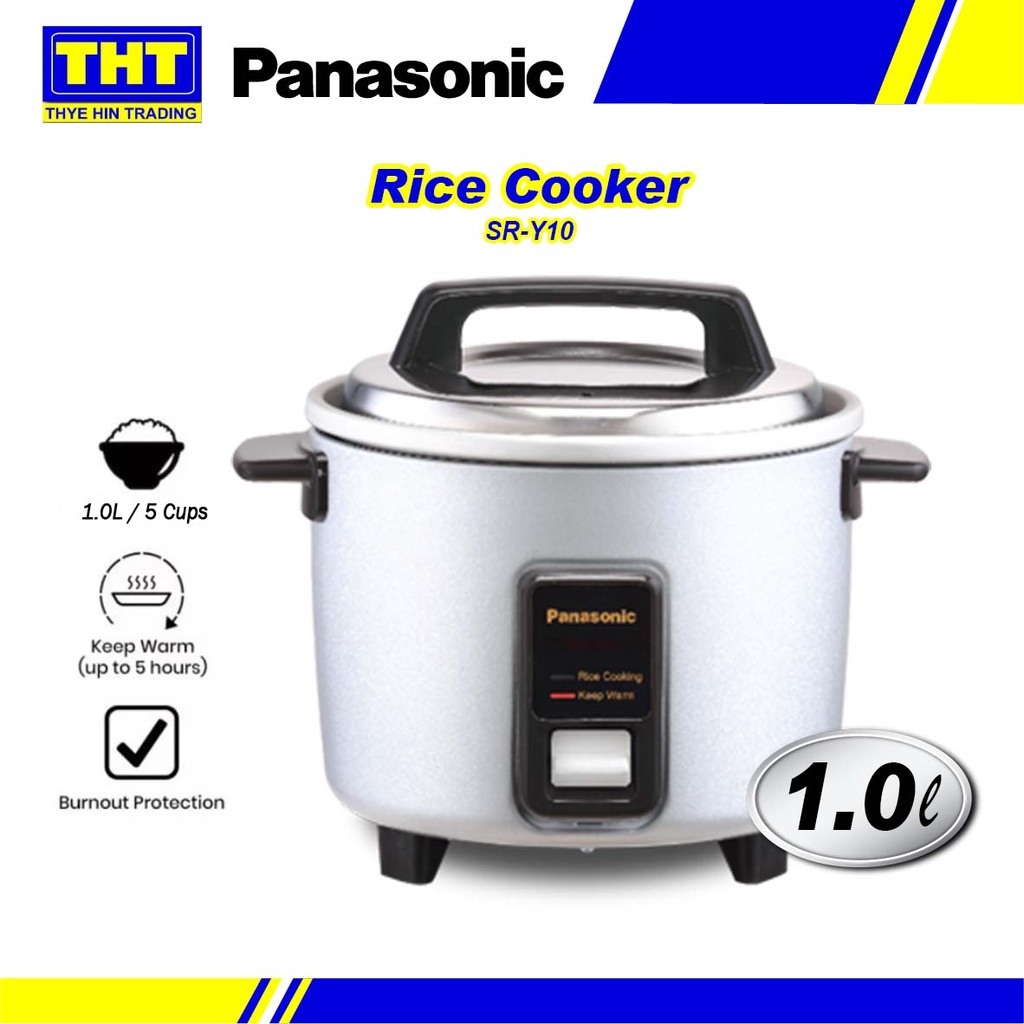 Panasonic 1.0L Rice Cooker SRY10G (New Model) | Shopee Malaysia