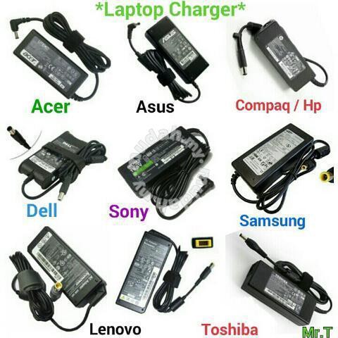 LAPTOP Netbook Notebook Laptop Charger Adapter + FREE Power Cord 33W ...