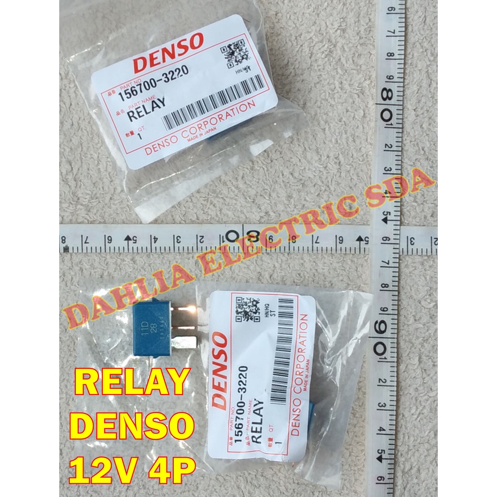 DENSO 12V 4 PIN RELAY | Shopee Malaysia