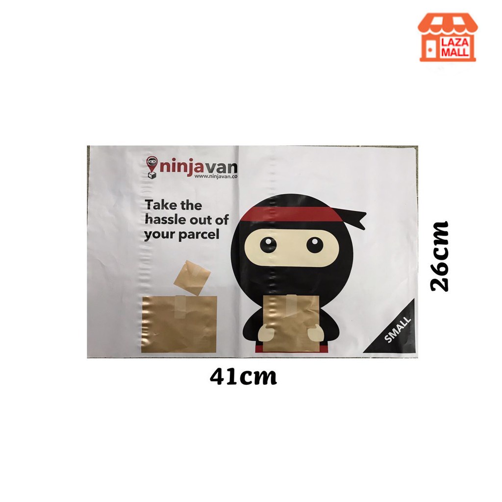 NINJAVAN Shipping Bag Flyer Packing Parcel Packaging Bag Beg Kurier ...