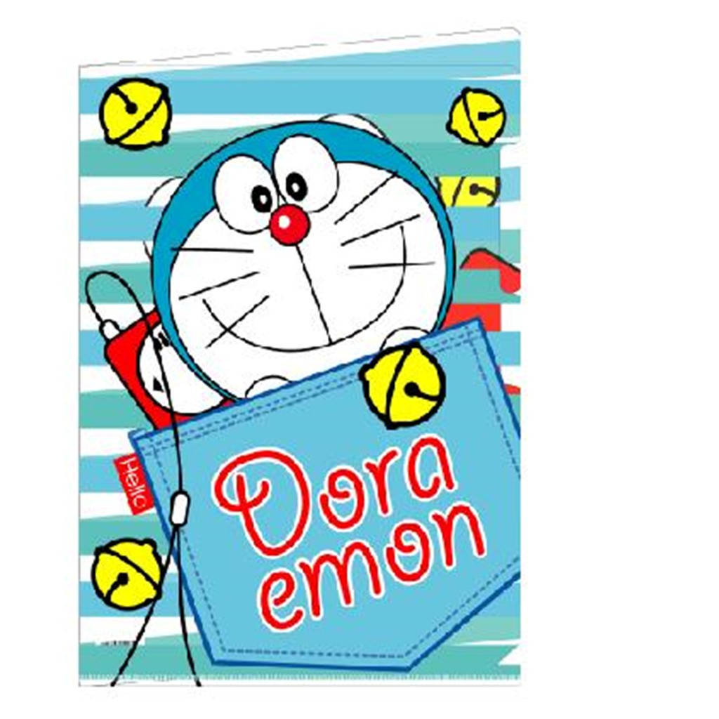 [ORIGINAL] DORAEMON PP L Shape Folder - A4 Size | Shopee Malaysia