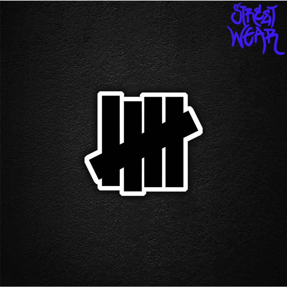 UNDEFEATED - Premium Fan-made Sticker (STREETWEAR series) | Shopee Malaysia