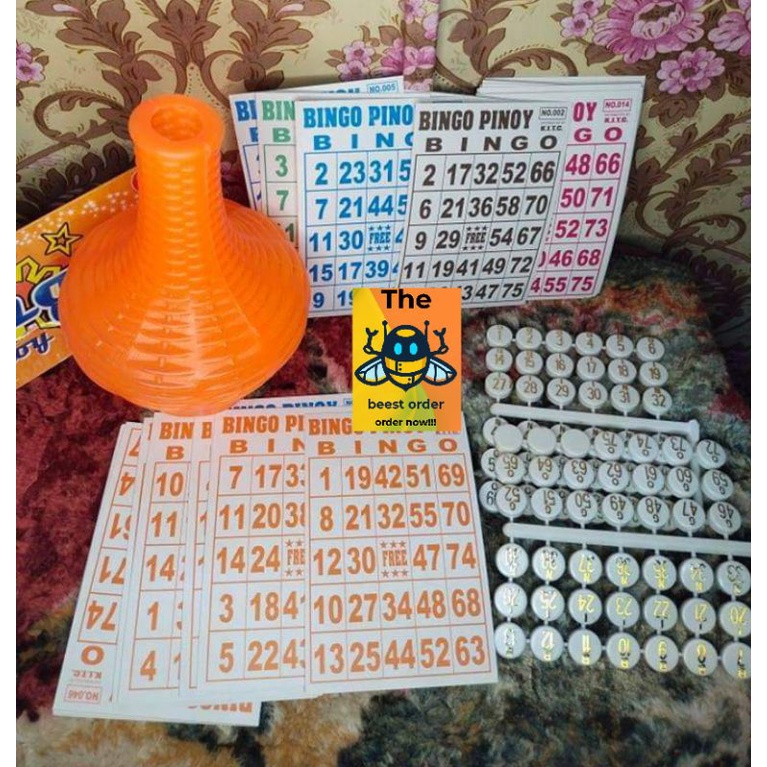 bingo sets , bingo cards , bingo panantos bingo game | Shopee Malaysia