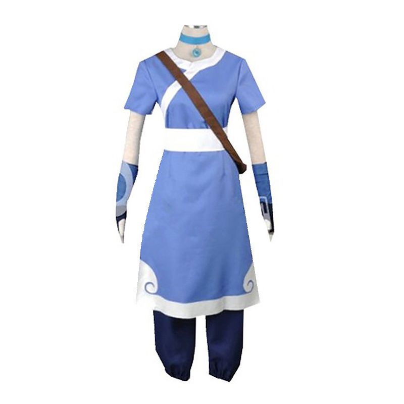 Eye-catching Blue Katara Cosplay Suit From Avatar The Last Airbender ...