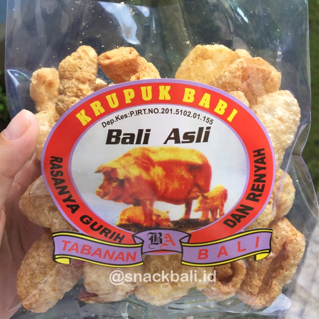 Original Bali Pig Crackers 58gr | Shopee Malaysia