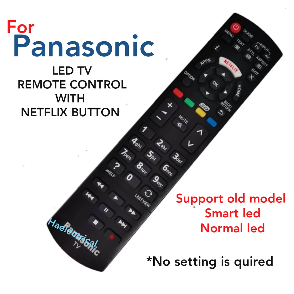 Panasonic LED TV Remote Control | Shopee Malaysia