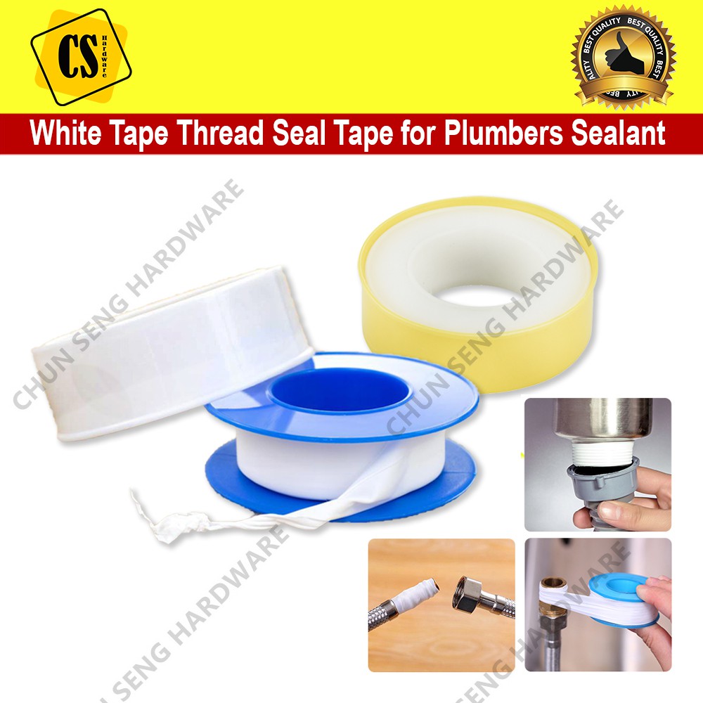 White Tape Thread Seal Tape PTFE Seal Tape Water Pipe White Seal Tape ...