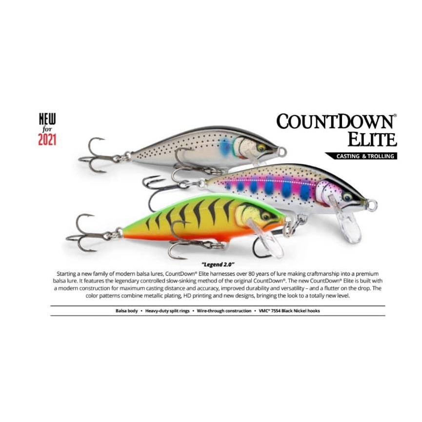 RAPALA COUNTDOWN ELITE CDE 55 & CDE 75 (2021 NEW) | Shopee Malaysia