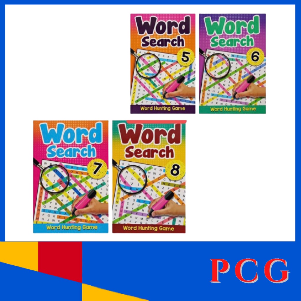 MIND TO MIND WORD SEARCH BOOKS WORD HUNTING GAMES [BOOK 1/ 2 / 3 / 4 ...