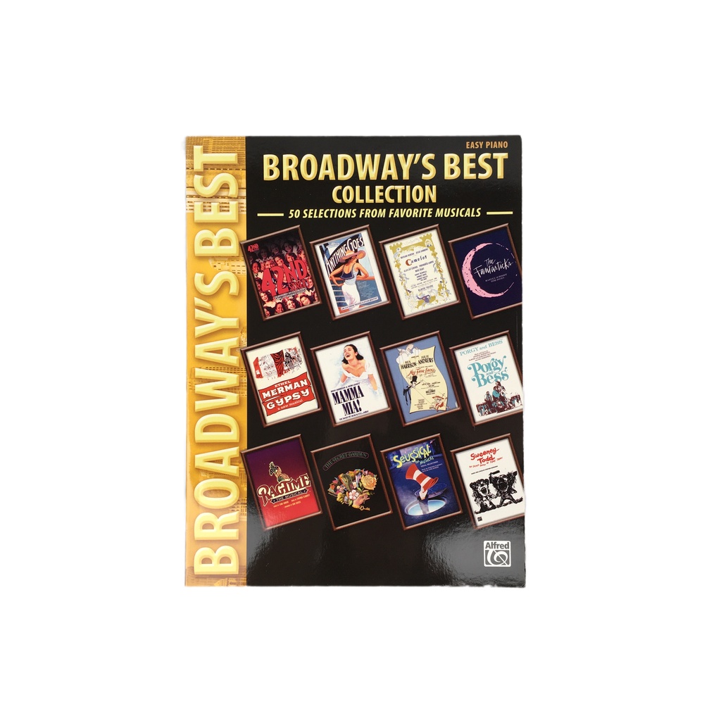 Broadway's Best Collection 50 Selections From Favorite Musicals Easy ...
